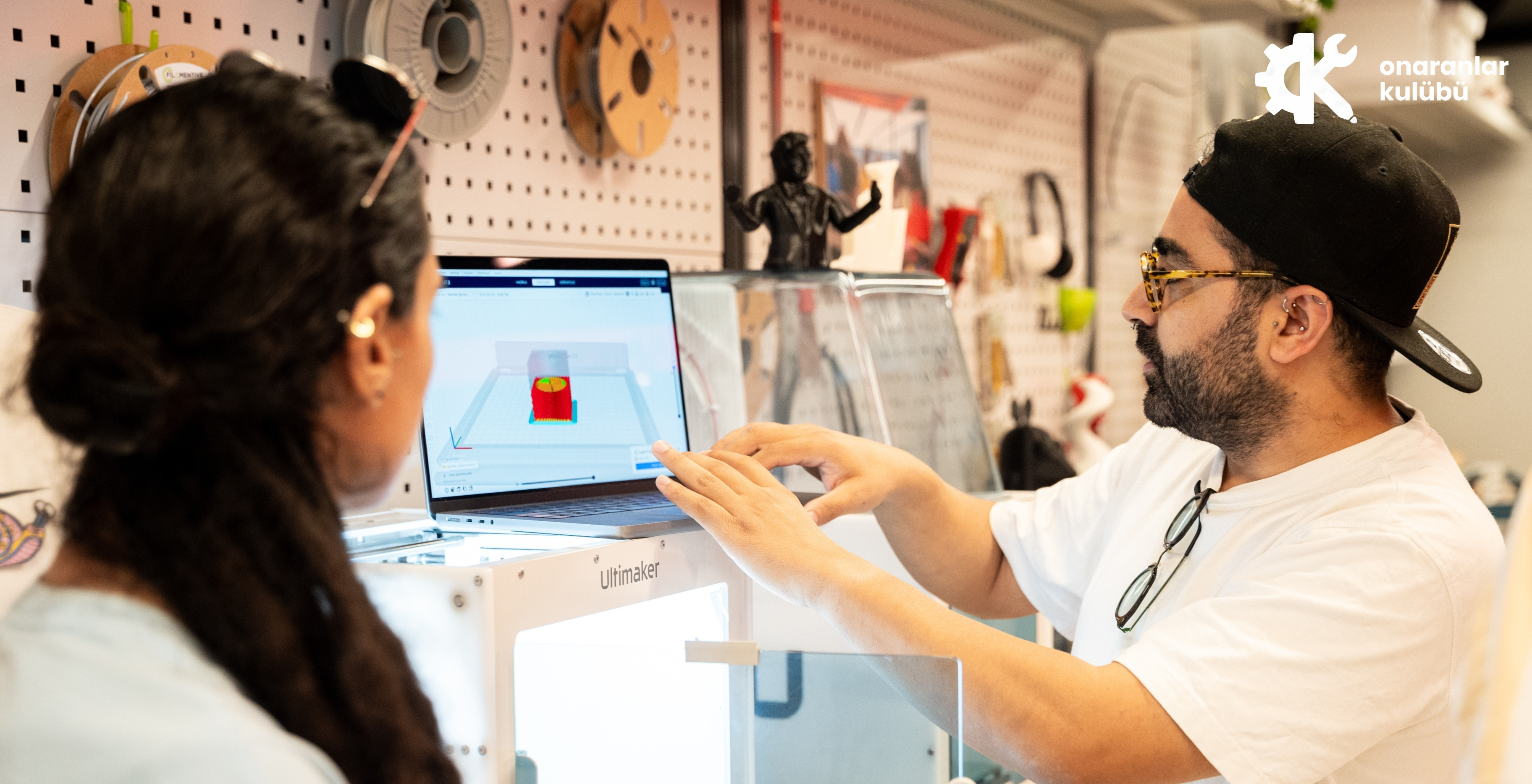 Onaranlar Kulübü ile 3D Printer ile Anahtarlık Atölyesi