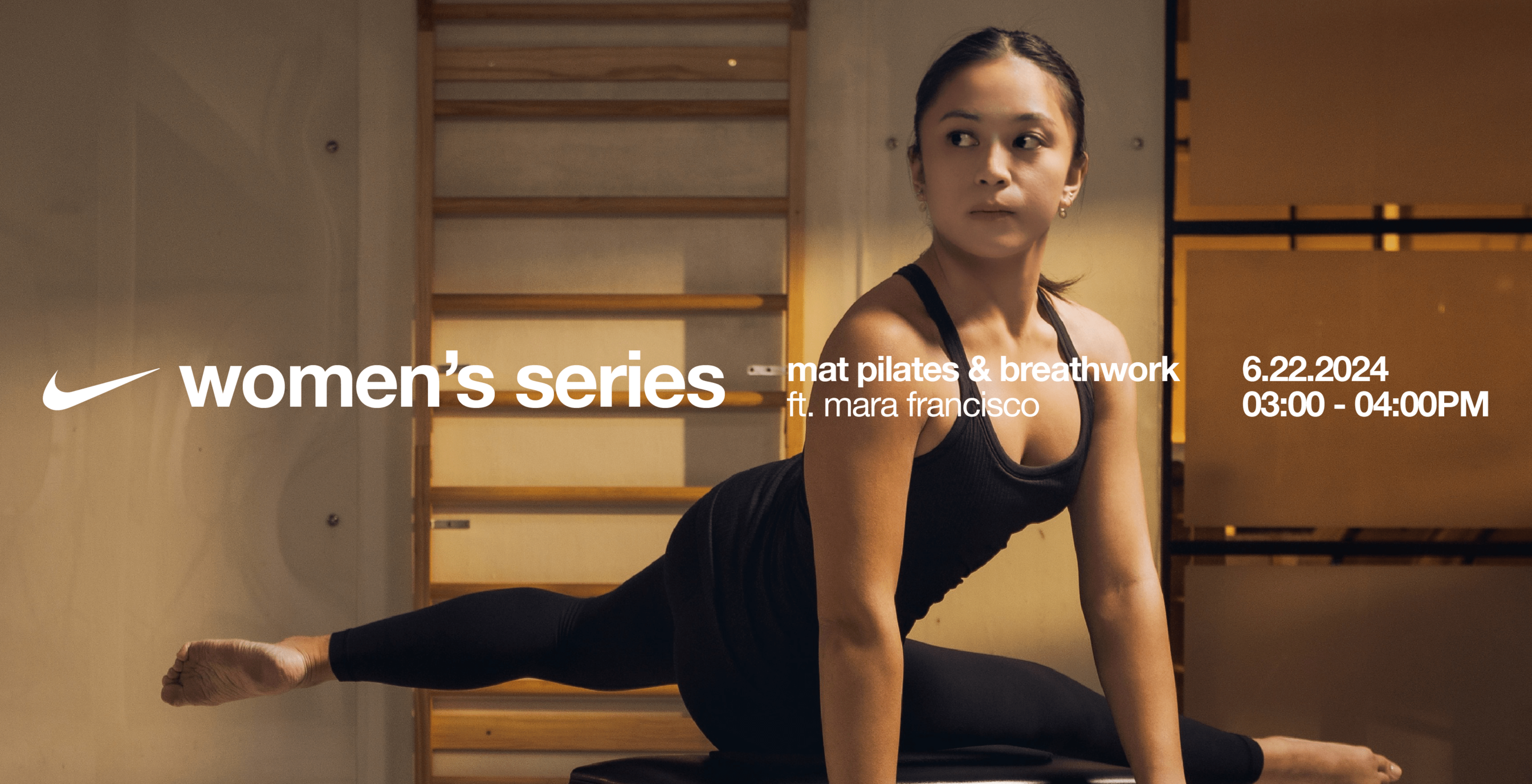Women's Series: Mat Pilates with Mara Aboitiz Francisco
