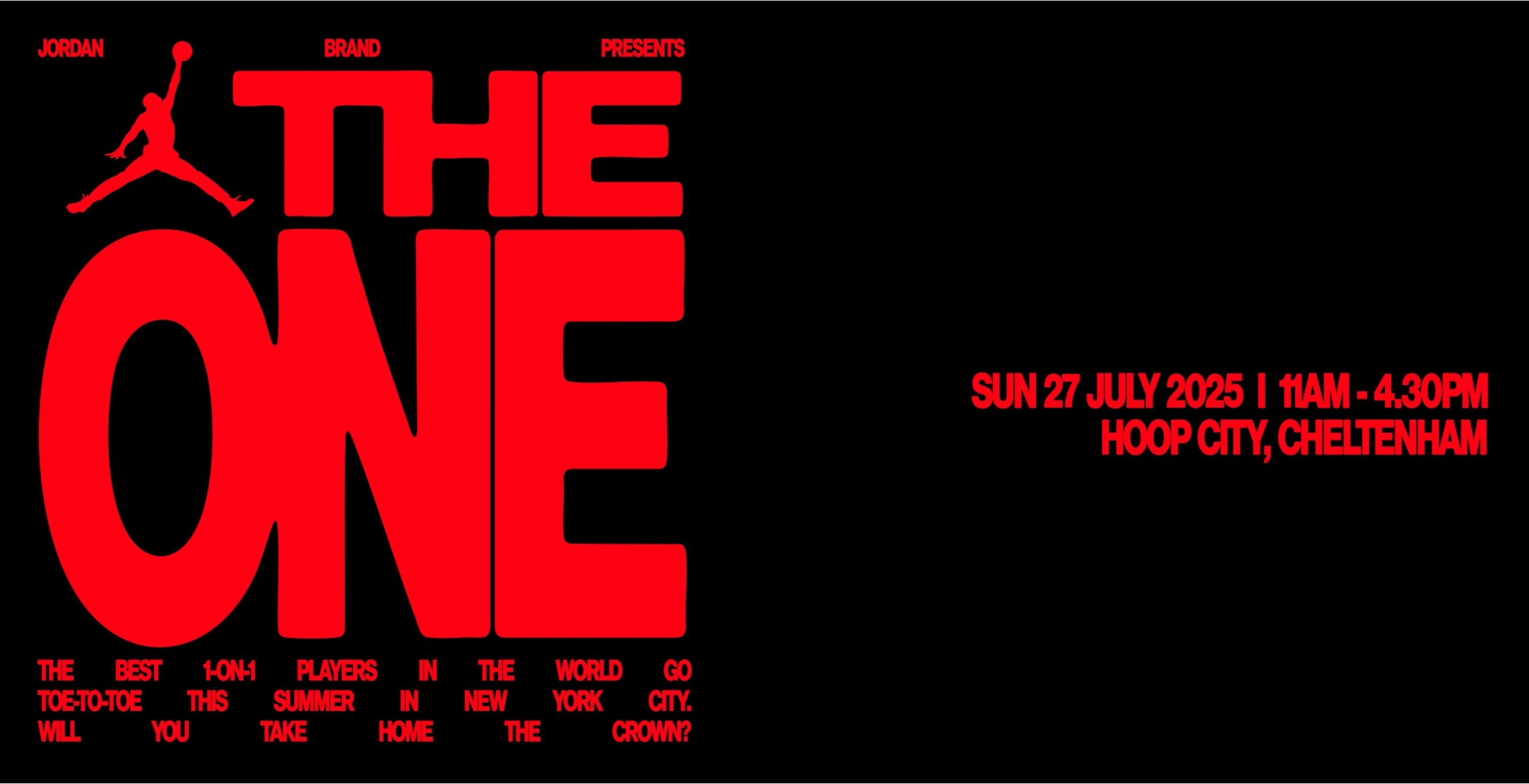 Jordan Brand Presents THE ONE