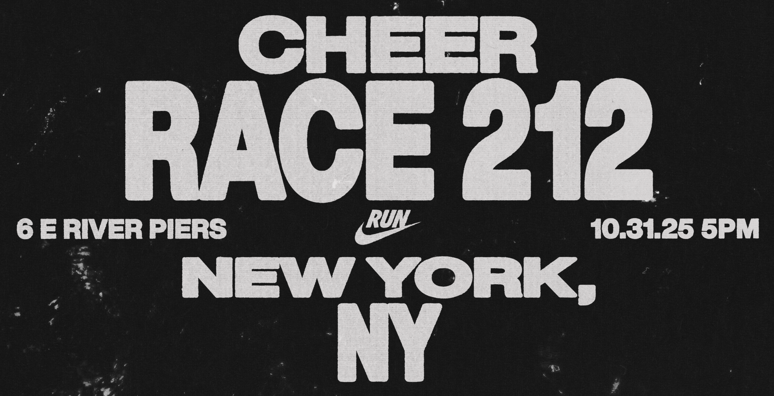 RACE 212 - Spectator Registration